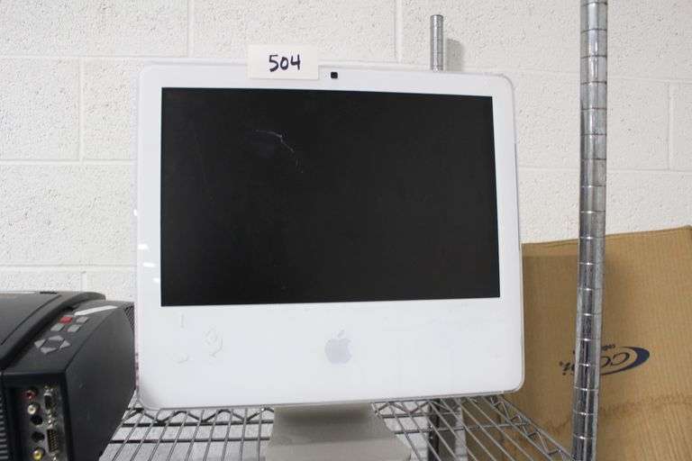 APPLE IMAC COMPUTER MODEL NO A1208 - Dallas Online Auction Company