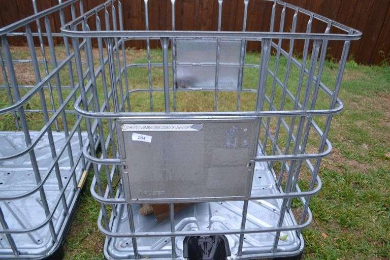 3 FT X 4 FT X 4 FT STEEL FRAME STORAGE CONTAINERS - Dallas Online ...