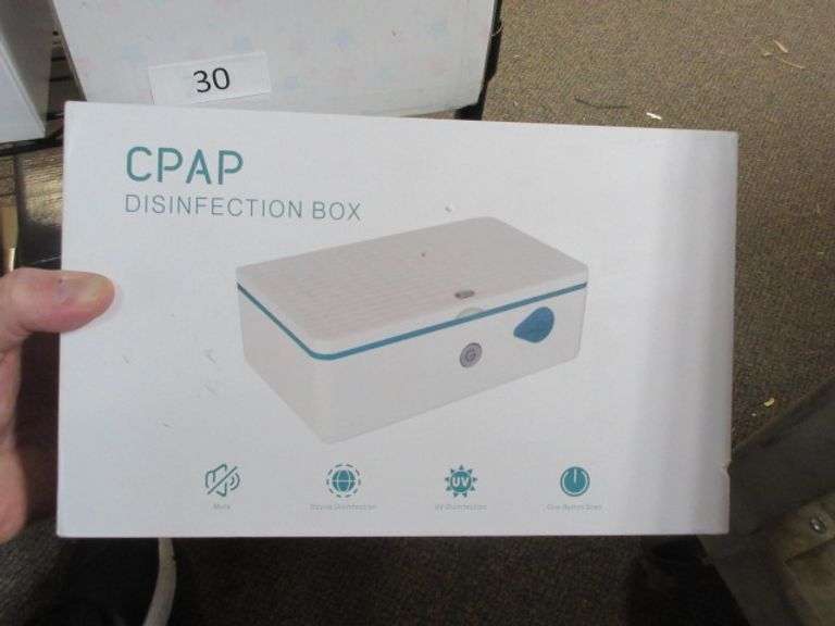 CPAP DISINFECTANT BOX - Dallas Online Auction Company