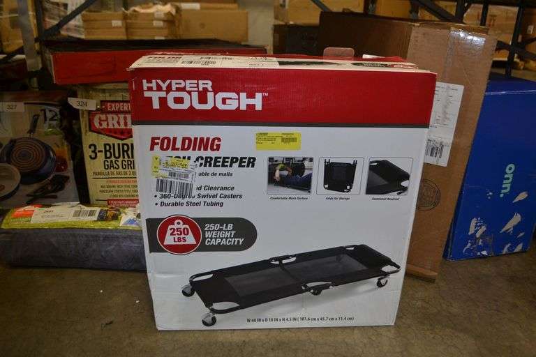 HYPER TOUGH FOLDING MESH CREEPER - Dallas Online Auction Company