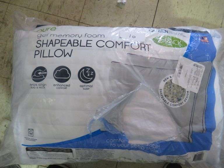 SHAPEABLE COMFORT PILLOW - Dallas Online Auction Company
