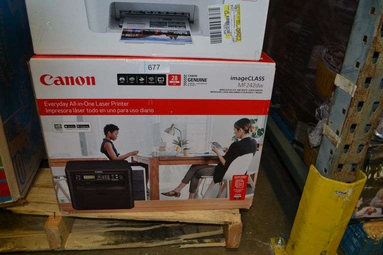 OPEN BOX CANON IMAGECLASS MODEL MF242DW EVERYDAY ALL-IN-ONE LASER ...