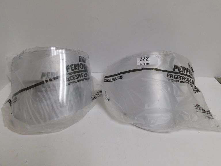 FIBRE METAL BY HONEYWELL HIGH PERFORMANCE FACESHIELD WINDOWS INJECTION ...