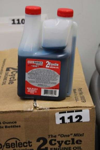 PRO SELECT 16-OZ 2-CYCLE SYNTHETIC BLEND ENGINE OIL BOX OF 12 - Dallas ...