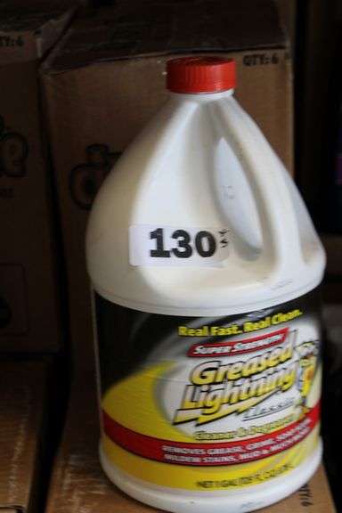 SUPER STRENGTH GREASED LIGHTNING CLASSIC CLEANER AND DEGREASER 1 GALLON ...