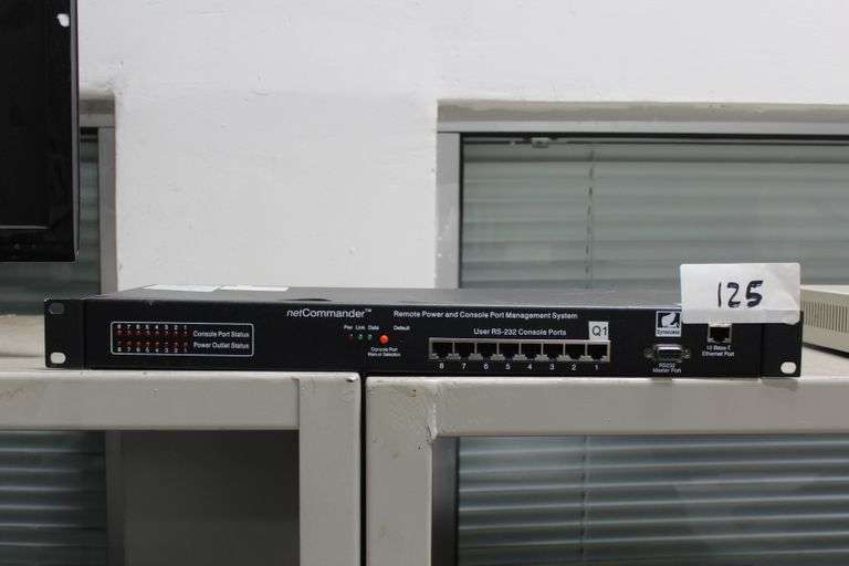 SYNACCESS REMOTE POWER AND CONSOLE PORT MANAGEMENT SYSTEM NET COMMANDER ...