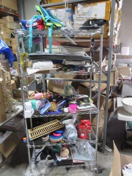 MYSTERY RACK. WINNER TAKES EVERYTHING ON RACK. RACK NOT INCLUDED ...