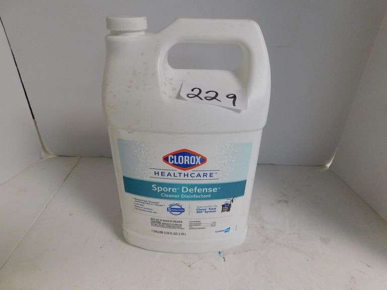 CLOROX SPORE DEFENCE CLEANER DISINFECTANT 1 GALLON - Dallas Online ...