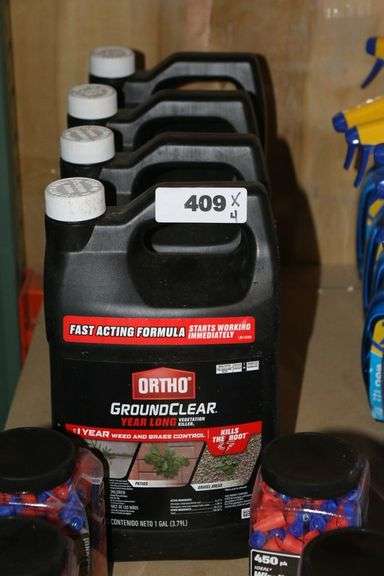 ORTHO GROUND CLEAR YEAR LONG 1 GALLON - Dallas Online Auction Company