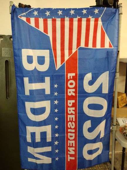 3 BIDEN FLAGS - Dallas Online Auction Company