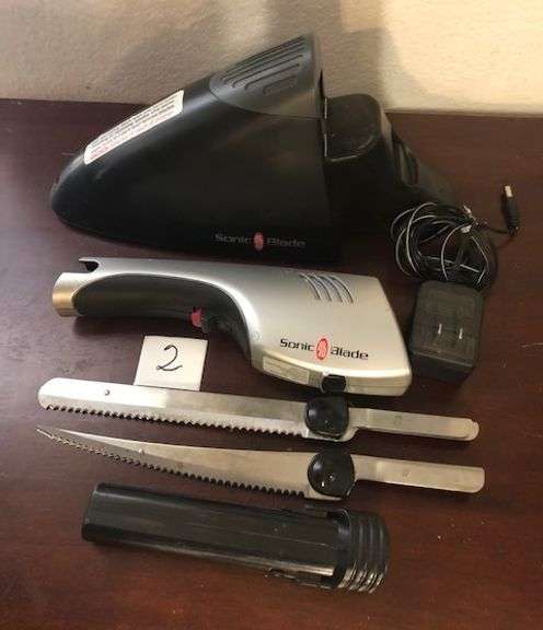 SONIC BLADE ELECTRIC KNIFE SET - Dallas Online Auction Company