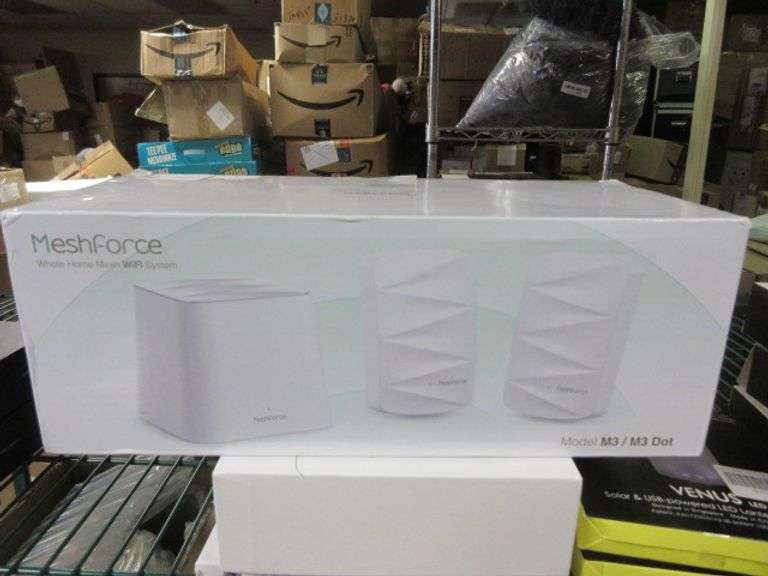 MESH FORCE M3 DOT HOME WIFI SYSTEM - Dallas Online Auction Company