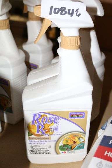ROSE RX 3 IN 1 MULTI-PURPOSE FUNGICIDE INSECTICIDE MITICIDE 32 FLUID OZ ...