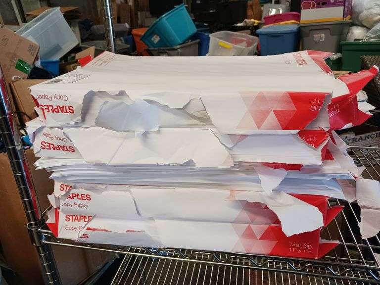 5 PACKAGES OF COPY PAPER - Dallas Online Auction Company