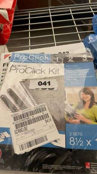 PROCLICK MODULAR BINDING SYSTEM - Dallas Online Auction Company