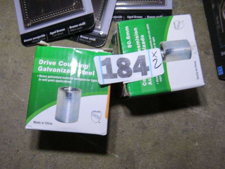 DRIVE COUPLING GALVANIZED STEEL - Dallas Online Auction Company