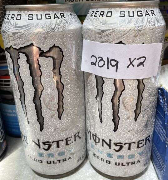 MONSTER ENERGY Monster Zero Ultra 16 oz - Dallas Online Auction Company