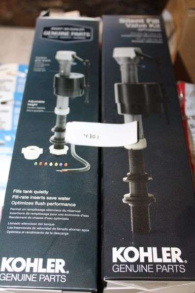 KOHLER Adjustable Toilet Fill Valve - Dallas Online Auction Company