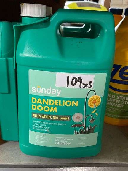 Sunday Dandelion Doom Broadleaf Herbicide Gallon Sprayer - Dallas ...