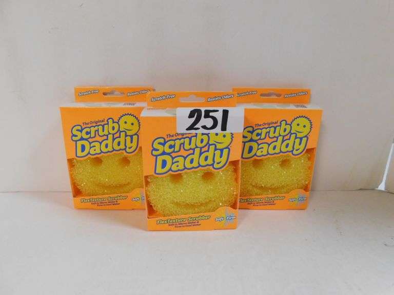 THE ORIGINAL SCRUB DADDY FLEX TEXTURE SCRUBBER - Dallas Online Auction ...