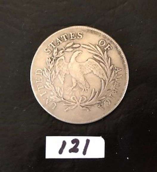 1796 USA DRAPED BUST LIBERTY DOLLAR COLLECTIBLE COIN - Dallas Online ...