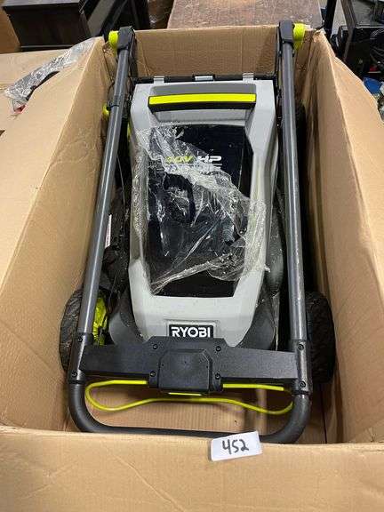 RYOBI 40V HP Brushless 20 in. Cordless Battery Walk Behind Push Mower ...