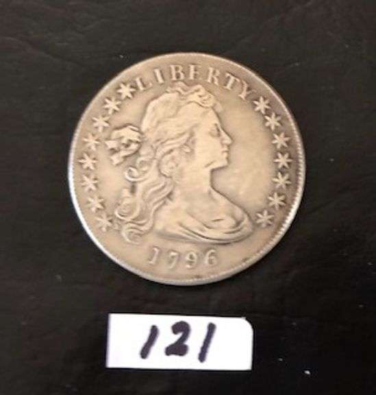 1796 USA DRAPED BUST LIBERTY DOLLAR COLLECTIBLE COIN - Dallas Online ...