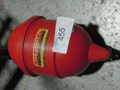 VINTAGE RED COMET FIRE EXTINGUISHER - Dallas Online Auction Company