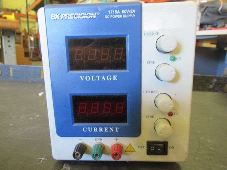 BK PRECISION 1715A 60V 2A DC POWER SUPPLY - Dallas Online Auction Company