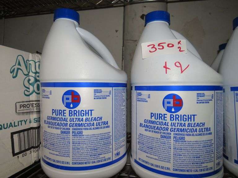 PURE BRIGHT GERMICIDAL ULTRA BLEACH - Dallas Online Auction Company