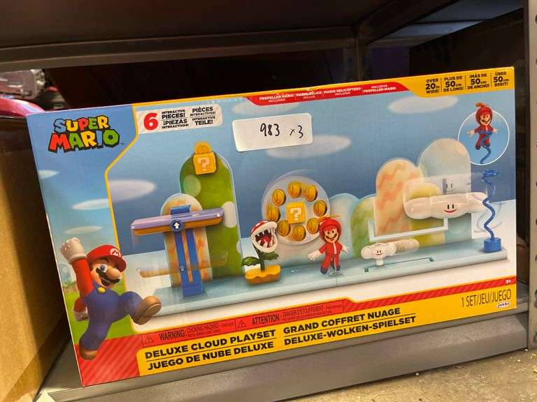 Nintendo Super Mario Deluxe Cloud Playset EXCLUSIVE - Dallas Online ...