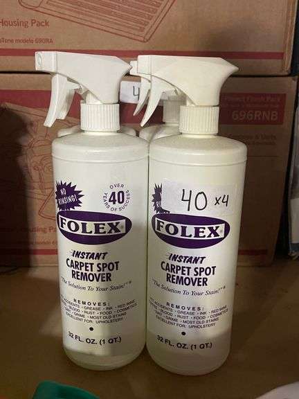 FOLEX 32-oz Carpet Cleaner - Dallas Online Auction Company