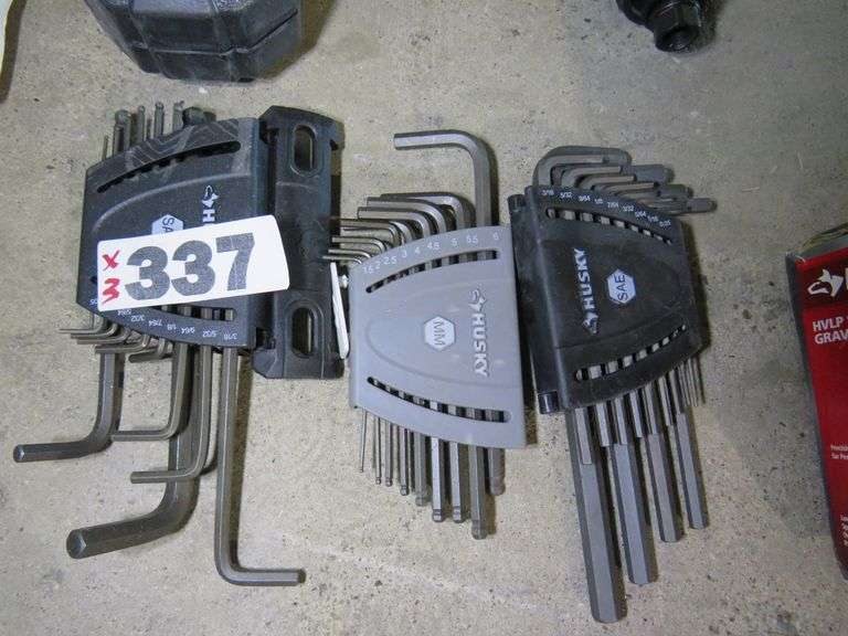 HUSKY ALLEN WRENCH SETS - Dallas Online Auction Company