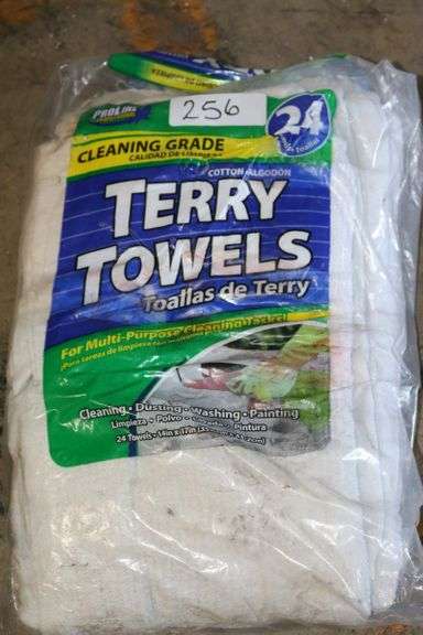 PROLINE TERRY TOWELS 24 CT - Dallas Online Auction Company