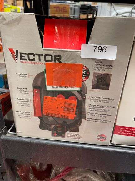 Vector 700 Amp Jump Starter with USB - Dallas Online Auction Company