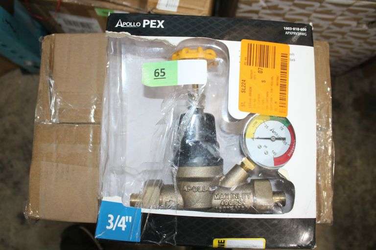 Apollo Valves Apollopex 3/4" Bronze Double Union Pex Water Pressure ...