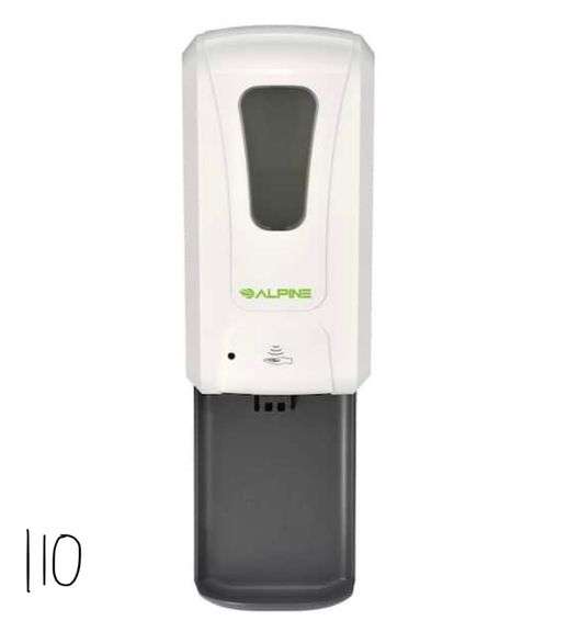 Alpine Industries 1200 ml. Automatic Soap and Gel Hand Sanitizer ...