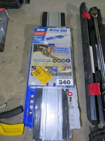 KREG ACCU CUT CIRCULAR SAW TRACK GUIDE - Dallas Online Auction Company