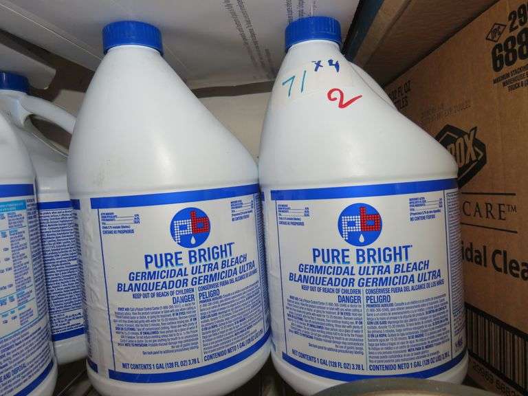 PURE BRIGHT GERMICIDAL ULTRA BLEACH - Dallas Online Auction Company