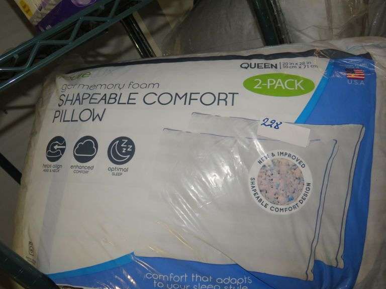SHAPEABLE PILLOWS - Dallas Online Auction Company
