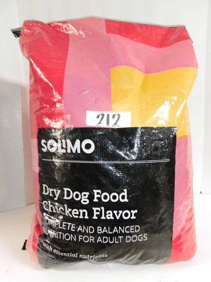 SOLIMO DRY DOG FOOD CHICKEN FLAVOR COMPLETE AND BALANCED NUTRITION FOR ...