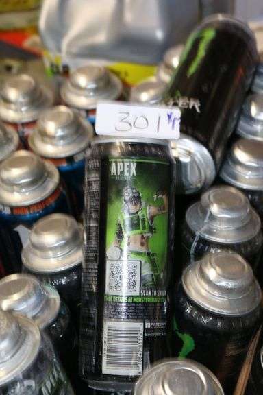 GREEN MONSTER ENERGY DRINK 24 FL OZ CAN - Dallas Online Auction Company