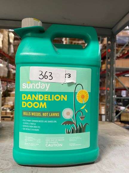 Sunday Dandelion Doom Broadleaf Herbicide Gallon Sprayer - Dallas ...