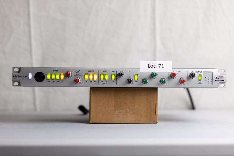 Solid State Logic XLogic Alpha Channel Microphone Preamp & EQ [629999xa ...