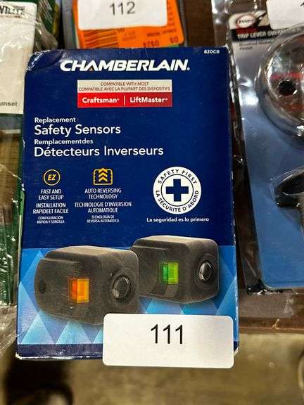 Chamberlain Replacement Safety Sensors - Dallas Online Auction Company