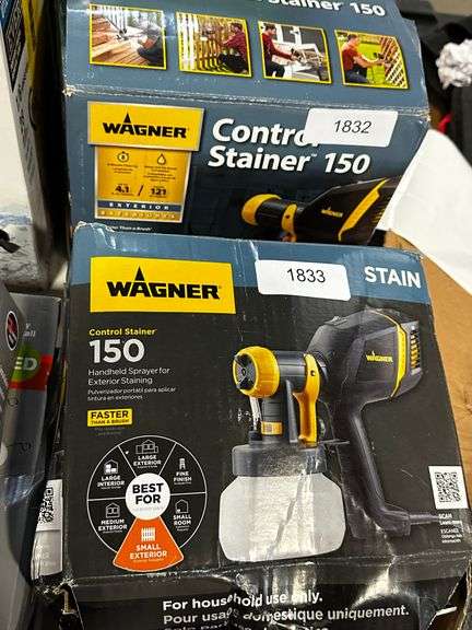 Wagner Control Stainer 150 HVLP Handheld Sprayer - Dallas Online ...