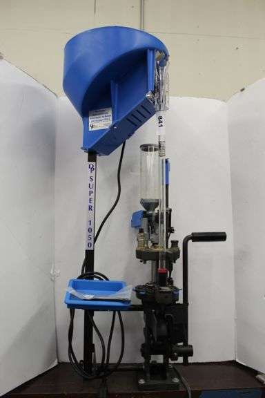 DILLON PRECISION SUPER 1050 PROGRESSIVE RELOADER WITH MULTIPLE EXTRAS ...