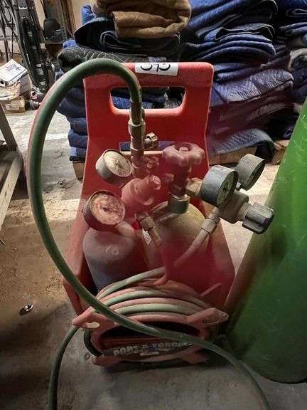 WAREHOUSE LINCOLN MISC PORTA TORCH SET-UP - Dallas Online Auction Company