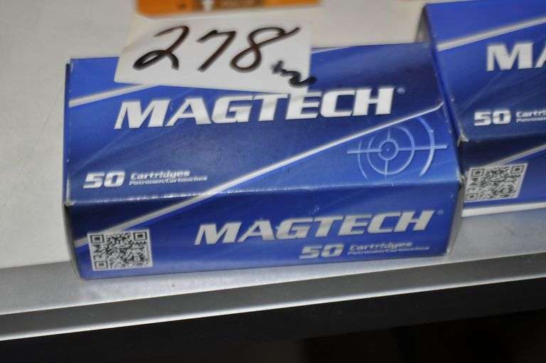 MAGTECH AMMUNITION 50 CARTRIDGES - Dallas Online Auction Company