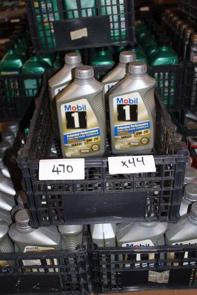 MOBIL 1 BRAND EXTENDED PERFORMANCE HIGH MILEAGE 0W-20 MOTOR OIL 1 US QT ...